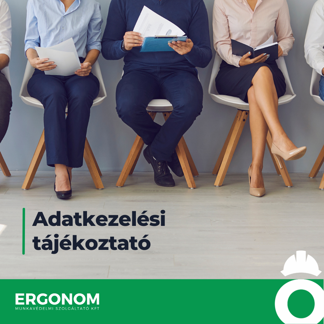 Adatkezelési tájékoztató - Ergonom
